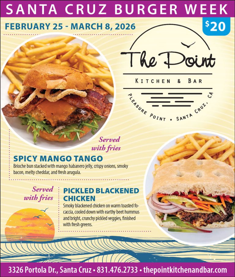The Point - Santa Cruz Burger Week